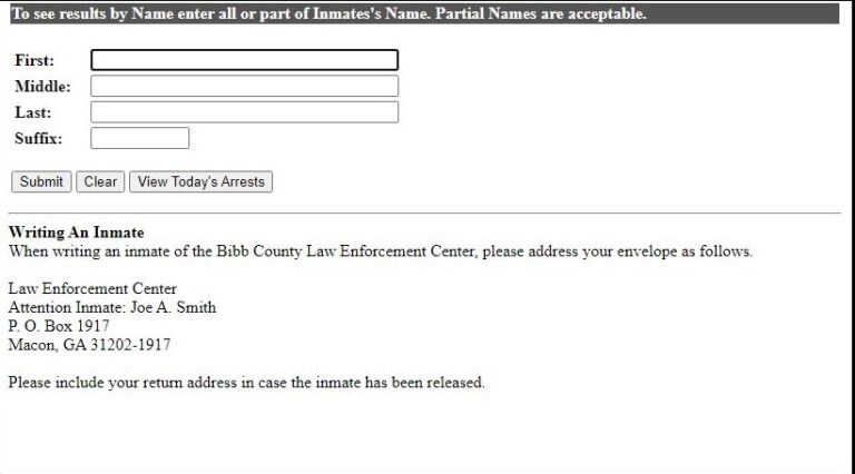 Bibb County Inmate Search GA - Arrests.org GA